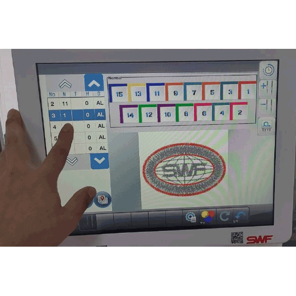 ES-T1501C Compact Single Head SWF Embroidery Machine | Solid Reliable ...